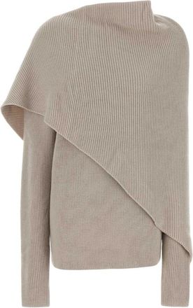 Entire studios Entire Studios, Femme, Pulls, Beige, Taille: 40/42 FR Wrap Sweater