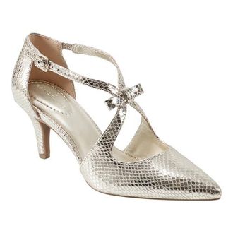 Bandolino Escarpins Zeffer pour Femme, Serpent doré 710, 38 EU