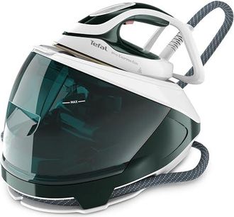 T-fal Pro Express Eco Dampfbügelstation, 2200 Watt, 7,5 bar Druck, 560 g/Min. Dampfstoß, 140 g/Min. kontinuierliche Dampfabgabe, Eco-Modus, Kalk-Kollektor, 