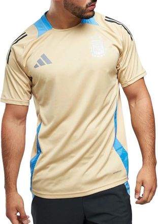 adidas Argentinien Trainings-Trikot Gold Herren 2024, goldfarben, S