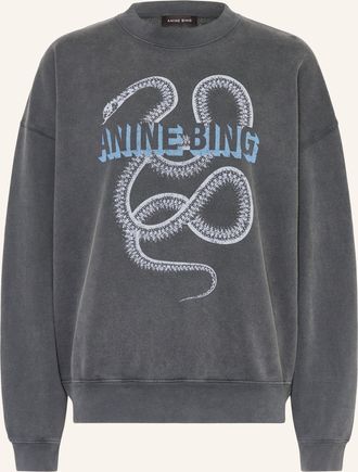 Anine Bing Anine Bing Sweatshirt Harvey schwarz