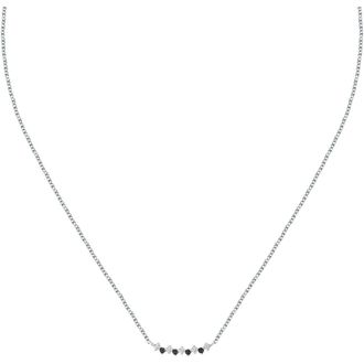 Cleor Collier en argent 925/1000 et pierre nano