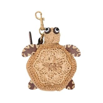Anya Hindmarch Turtle Charm - - Accessories - Damen - Beige - ONE SIZE