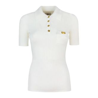 Elisabetta Franchi Damen, Strickwaren, Wei&szlig;, XLGr&ouml;&szlig;e