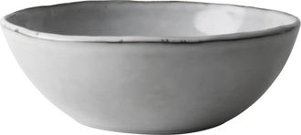 Dutch Rose Organic Schüssel 23 cm hellgrau Steingut