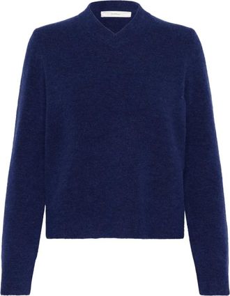 Inwear Femme, Pulls, Bleu, Taille: 44 FR V-Neck Strik 30111022