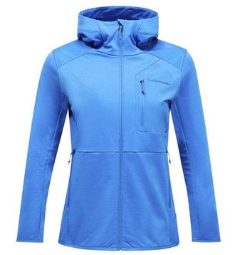 Peak Performance Utility Light Zip Hood W - Fleecejacke - Damen