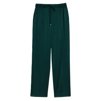 Ted Baker Natori Satin Slim Taper Jogginghose, Gr&uuml;n