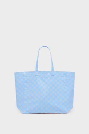 Gerard Darel Sac en toile monogramm&eacute;e - LOLA - Ciel/Vanille