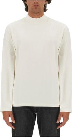 Courr&egrave;ges Homme, Tops, Blanc, Taille: S Volcano Long Sleeves T-Shirt