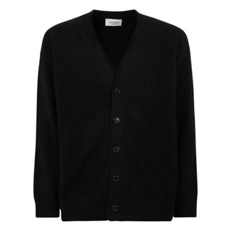 Laneus Cardigan aus Kaschmir und Seide - - Knitwear - Herren - Schwarzk - L