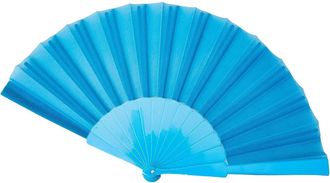 eBuy GB Handheld Pretty Fan, hellblau, 40 cm