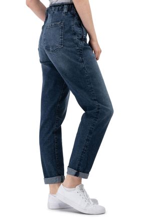 Sublevel Damen Jeans Paperback Sella Dark Blue D85069BE62452D281NO_XXL