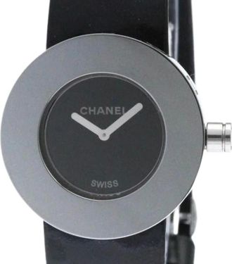 Chanel Montre La Ronde Pre-owned - Femme - Pre-owned - Noir - Taille: ONE Size