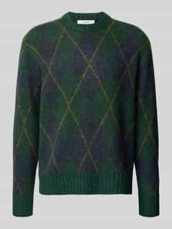 Selected Pullover aus Alpaka mit Rippabschl&uuml;ssen