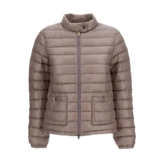 Herno Zip-Up Steppjacke - - Jackets - Damen - Rosa - XL