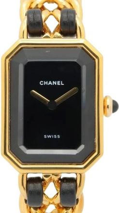 Chanel Montre vintage doccasion - Femme - Pre-owned - Noir - Taille: ONE Size
