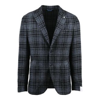 Luigi Bianchi Mantova Blazer - - Jackets - Herren - Blau - L