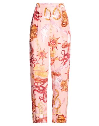 Farm Rio NAUTICAL WONDER PINK PAJAMA PANTS