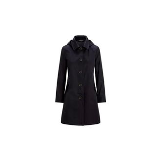 Ralph Lauren Femme, Manteaux, Bleu, Taille: 38 FR Manteau droit