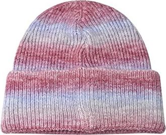 Generic Bonnet thermique en tricot unisexe avec doublure bross&eacute;e - Chapeau dhiver d&eacute;contract&eacute; pour homme, Rouge, Taille unique
