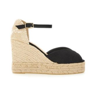 Castaner Bianca Espadrille Wedge - - Shoes - Damen - Schwarzk - 41 EU