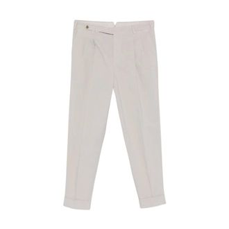 Pantaloni Torino Homme, Pantalons, Gris, Taille: XL Pantalone dritto pinces