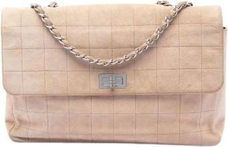 Chanel Sac bandouli&egrave;re vintage doccasion - Femme - Pre-owned - Beige - Taille: ONE Size