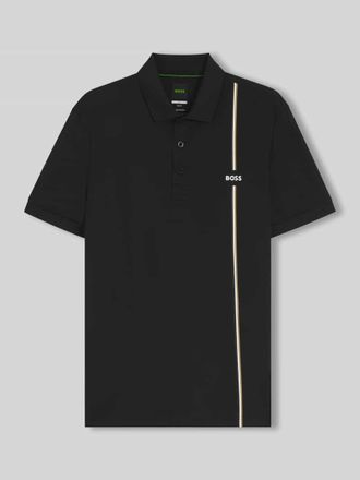 HUGO BOSS Regular Fit Sport T-Shirt mit Logo-Tape