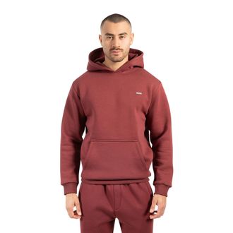 Smilodox Hoodie Herren Ilyas, Regular Fit Kapuzen Pullover aus weichem Stoff mit B&uuml;ndchen & Metallabel, hochwertig & komfortabel, vielseitiges Sweatshirt f&uuml;r S
