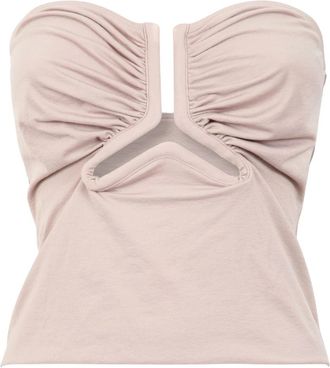 Rick Owens Alannah Bustier Top - - Tops - Damen - Rosa - M