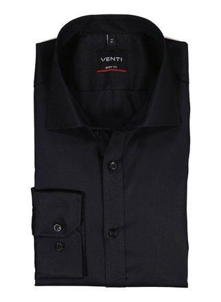 Venti Herren Hemd schwarz