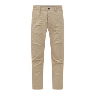 Dsquared2 Homme, Pantalons, Beige, Taille: XL Chino Pant