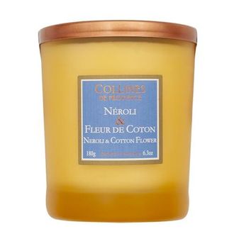 Collines de Provence Duos Parfumes Bougie parfum&eacute;e 180 g - N&eacute;roli & Fleur de coton