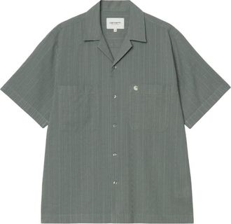 Carhartt Work in Progress Homme, Chemises, Vert, Taille: XS S/S Gareth Shirt