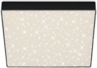 Briloner LED Deckenlampe mit Sternenhimmel, rahmenlos, neutralwei&szlig;e Lichtfarbe, LED Lampe, Deckenleuchte, Wohnzimmerlampe, Schlafzimmerlampe, K&uuml;chenlampe, 28,7