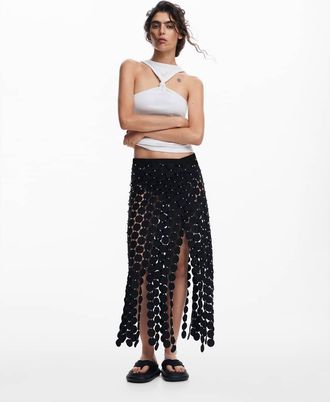 Desigual Catwalk - Jupe - Noir