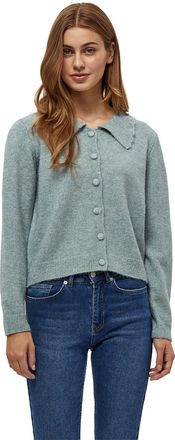 Desires Womens,Gea Collar Cardigan, 2251M SLATE BLUE MELANGE,XL