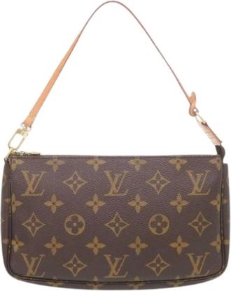 Louis Vuitton Pre-owned Monogram Pochette - Femme - Pre-owned - Brun - Taille: ONE Size