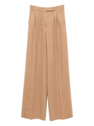 Max Mara pantalon Ori à coupe ample - Tons neutres