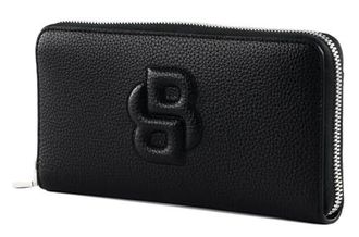 BOSS Anett Ziparound, Zip_Around_Wallet Femme, Black1, Taille Unique