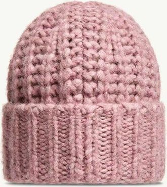 Moncler L20983B00010M1214529 Cable-Knit Beanie - Pink