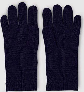 Eric Bompard Gants Femme Cachemire Marine