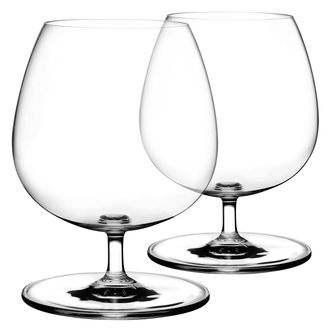 Nude Glass NUDE Vintage Set Cognac Gl&auml;ser | Bleifreies Kristall | Brandy Snifter | Perfekt f&uuml;r Zuhause, Restaurants und Partys | Cocktailglas 2er Set