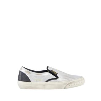 Golden Goose Femme, Chaussures, Gris, Taille: 40 EU Baskets pour Femmes Lamin&eacute;es Vce