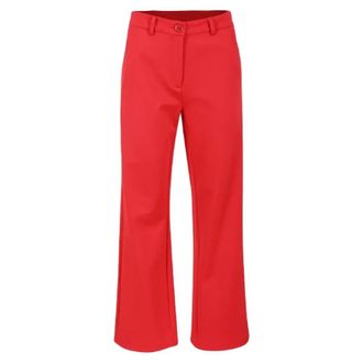ZiZo Elegante Hose in Scarlet Red - - Trousers - Damen - Rot - XS