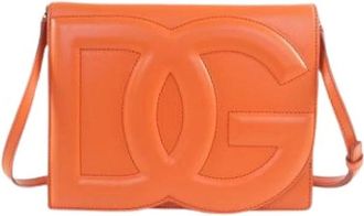 Dolce & Gabbana Sac bandouli&egrave;re Pre-owned - Femme - Pre-owned - Orange - Taille: ONE Size