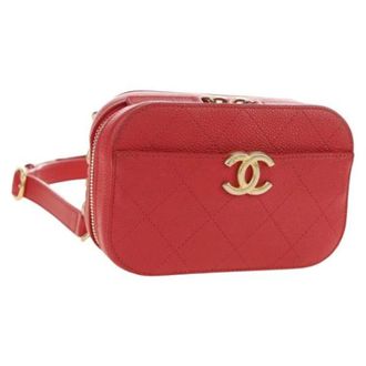 Chanel Pre-owned Vintage Caviar Skin Shoulder Bag - - Pre-owned - Damen - Rot - ONE SIZE