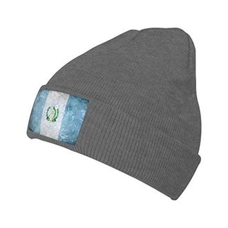 Generic Revers Bonnet Drapeau du Guatemala Élégant Knit Beanie Respirant Skull Casquette pour Course Sports