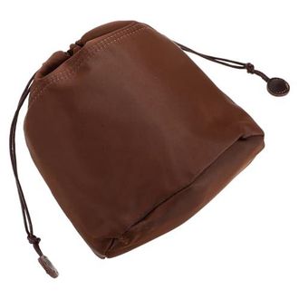 BESTONZON Organisateur de Paquet Seau Marron en Nylon Insert de Paquet à Main Petit Format Organiseur Compact Bandoulière Rangement Optimisé pour Voyage et Usag